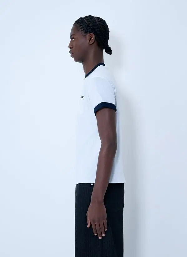 Prada Logo Motif T-shirt - Blue