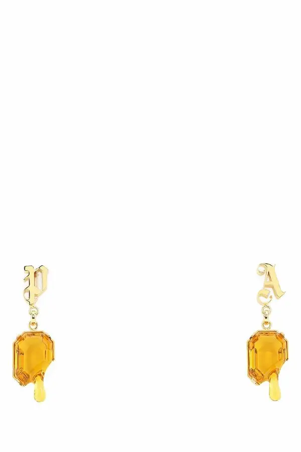 Palm Angels Metal Earrings - Gold
