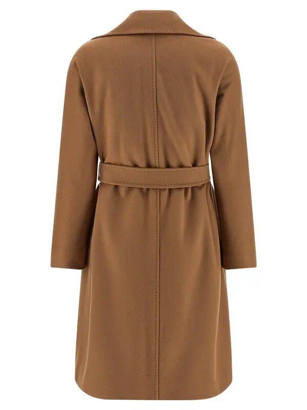 Max Mara Dravenna Wool Coat - Brown