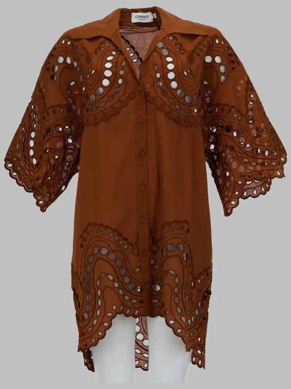 Charo Ruiz Ibiza Blusa Tao - Brown