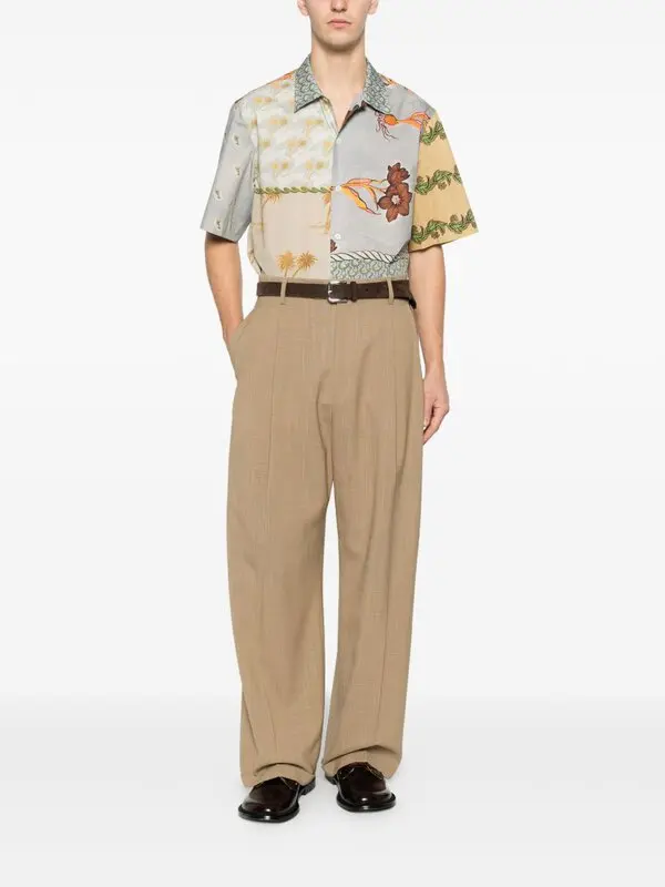 Paul Smith Printed Cotton Shirt - Multicolor