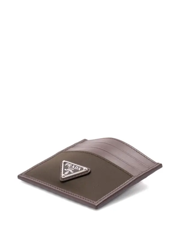 Prada Re-nylon And Leather Card Case - Multicolor