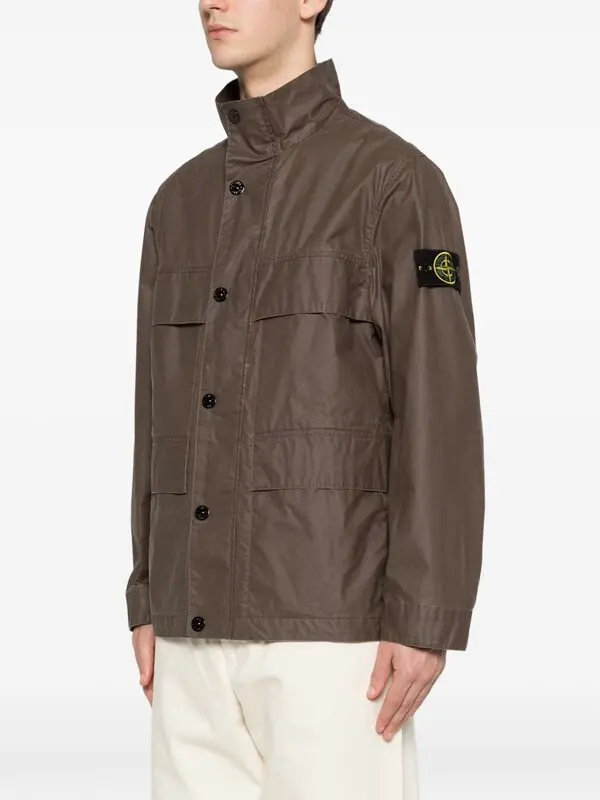 Stone Island Cotton Blend Jacket - Multicolor