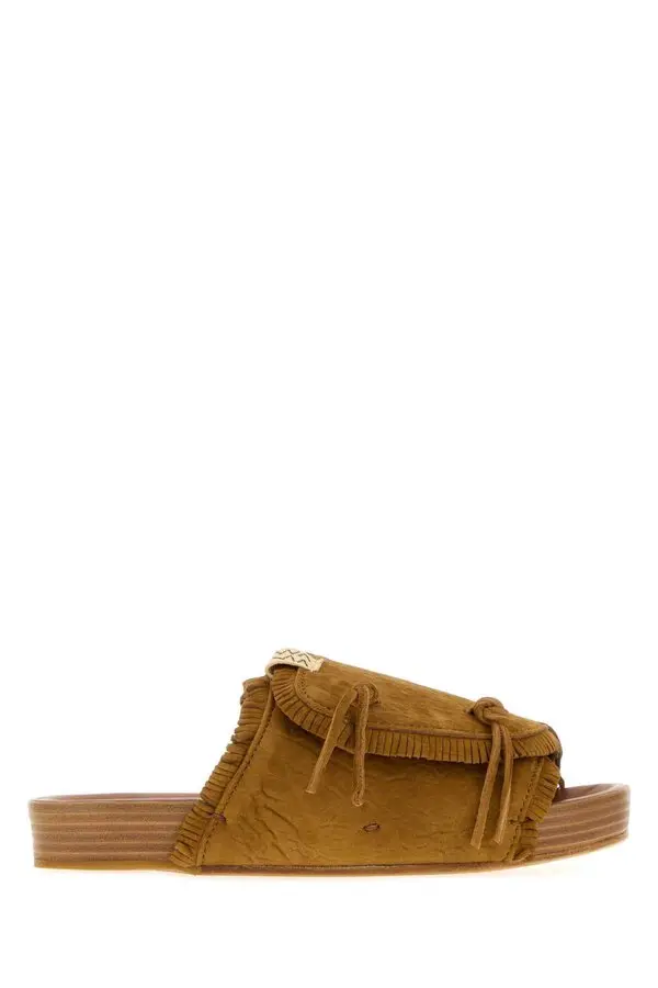 Visvim Christo Suede Slippers
