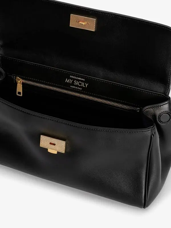 Dolce & Gabbana My Sicily Leather Crossbody Bag - Multicolor