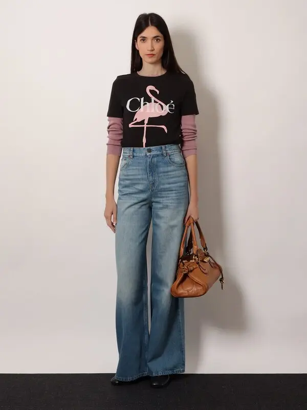 Chloé Wide Leg Jeans