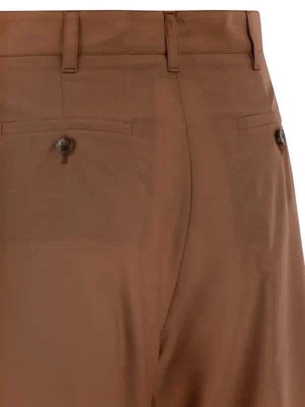 Herno Tailored Virgin Wool Bermuda Shorts