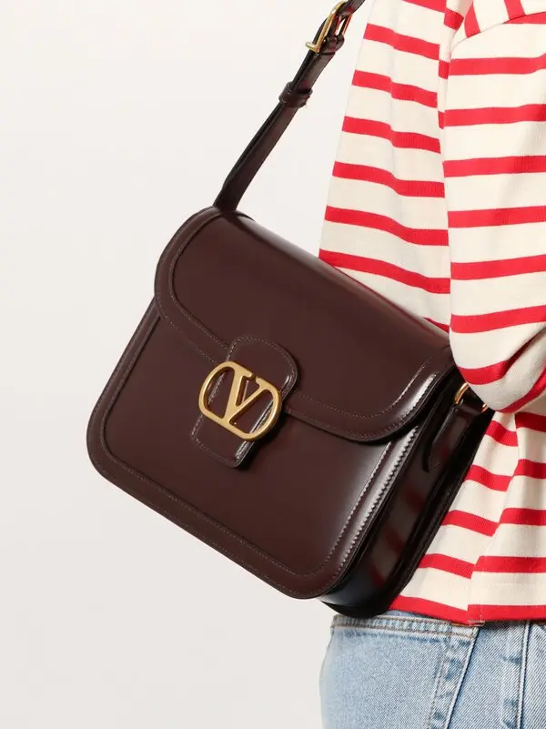 Valentino Garavani 9to5 Leather Shoulder Bag - Multicolor