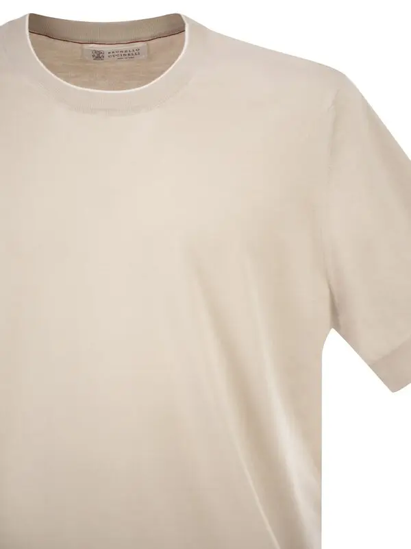 Brunello Cucinelli Short-sleeved Cotton Jersey