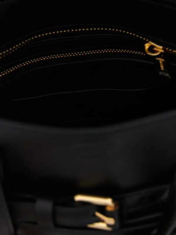 Moschino Tie Me' Small Handbag - Black