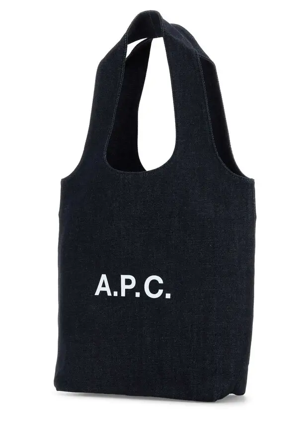 A.p.c. Denim Ninon Shopping Bag - Blue