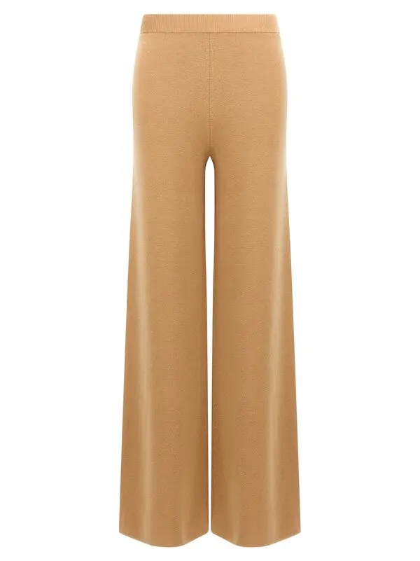 Max Mara Judy Wool & Cashmere Wide Leg Trousers