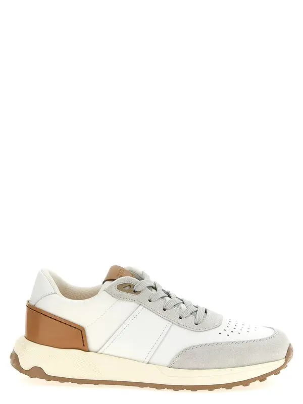 TOD'S Leather And Suede Sneakers
