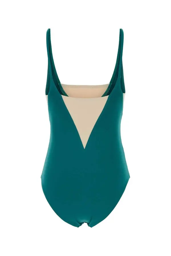 ERES Stretch Nylon One Piece Swimsuit - Blue