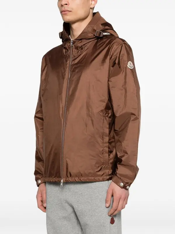 Moncler Remoray Nylon Blouson Jacket With Logo Patch - Multicolor