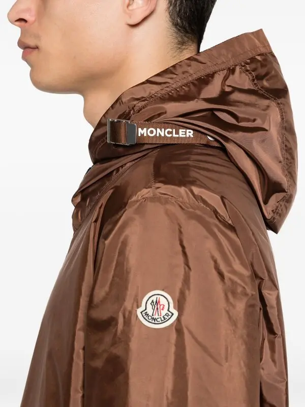 Moncler Remoray Nylon Blouson Jacket With Logo Patch - Multicolor