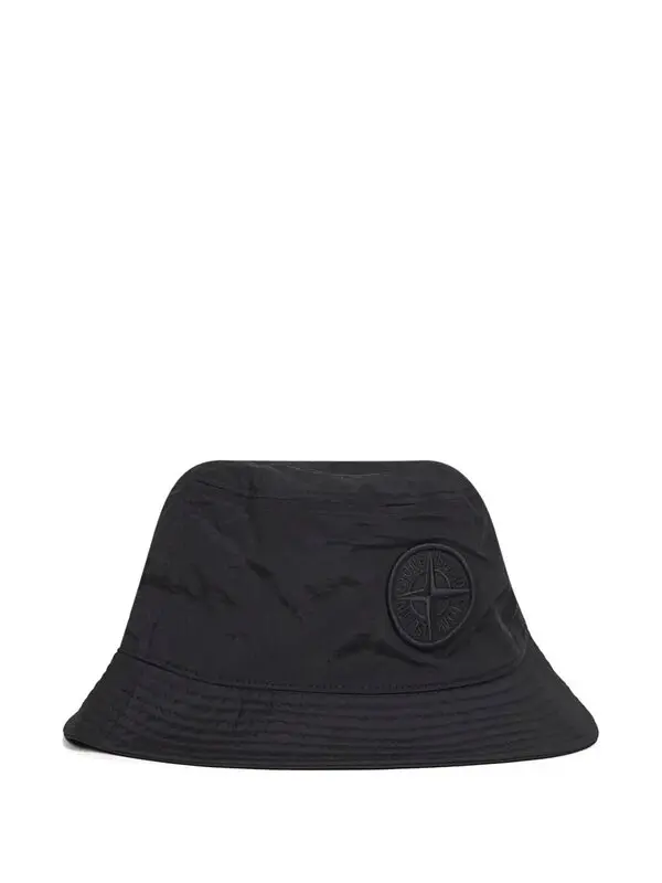 Stone Island Logo Patch Bucket Hat