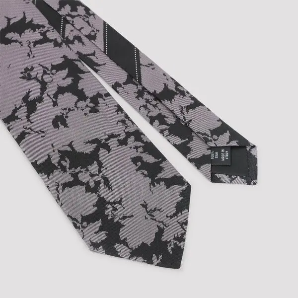 Dries Van Noten Silk Neck Tie