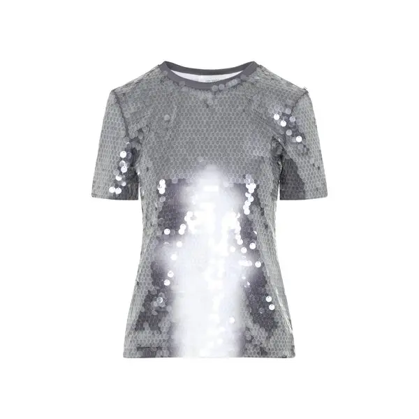 Sportmax Sequined T-shirt - Gray