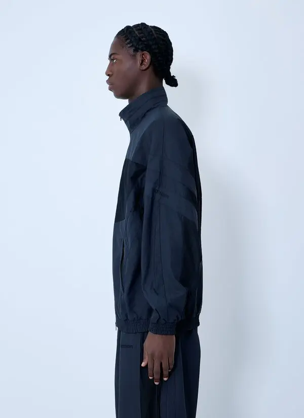 Vetements Logo Motif Mesh Panel Track Jacket