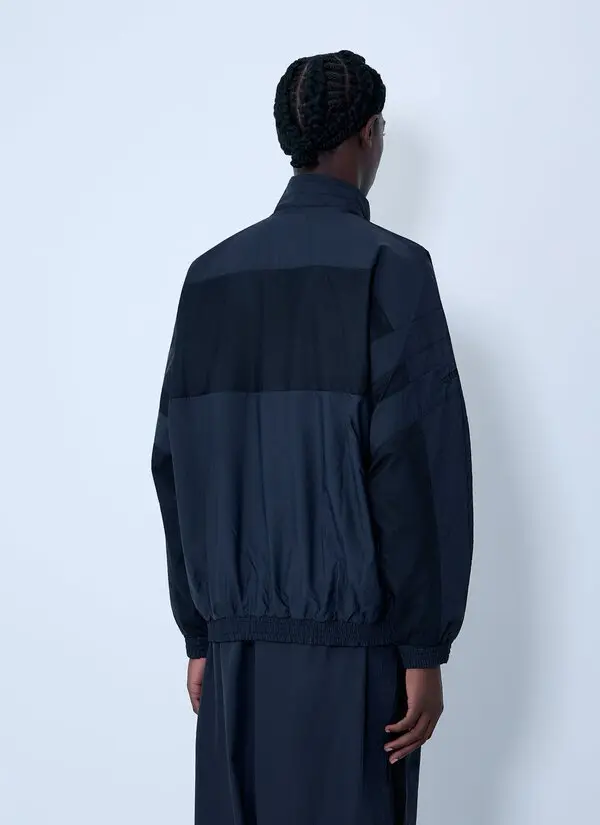 Vetements Logo Motif Mesh Panel Track Jacket