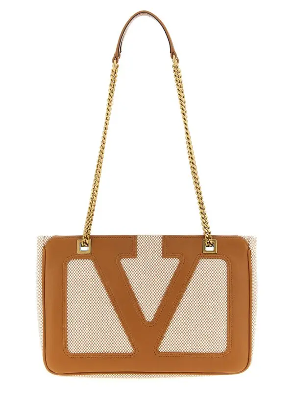 Valentino Garavani Viva Superstar Small Shoulder Bag - Brown