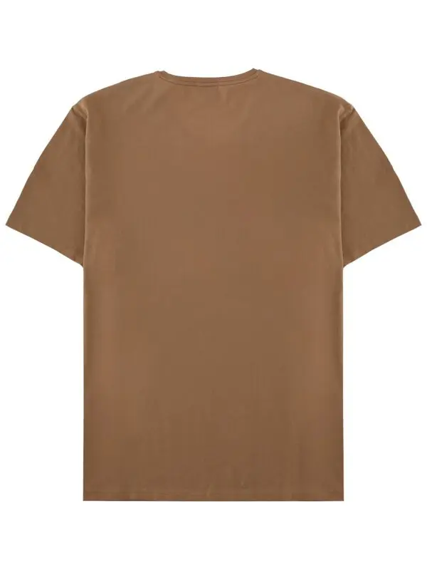 BOSS T-shirt With Logo - Brown
