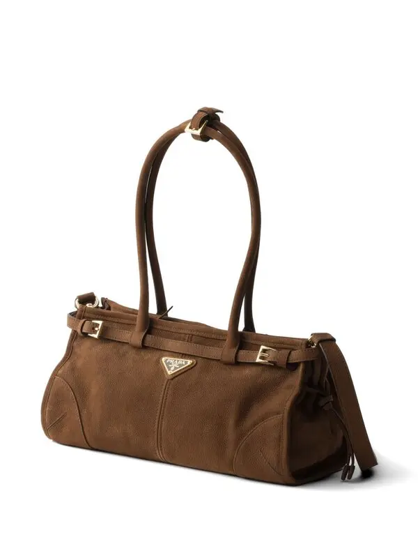 Prada Bonnie Medium Leather Handbag - Multicolor