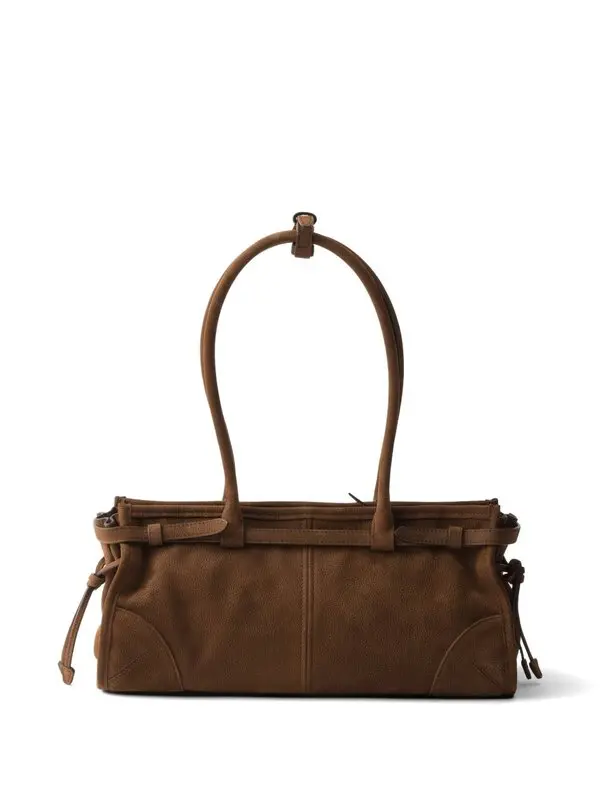Prada Bonnie Medium Leather Handbag - Multicolor