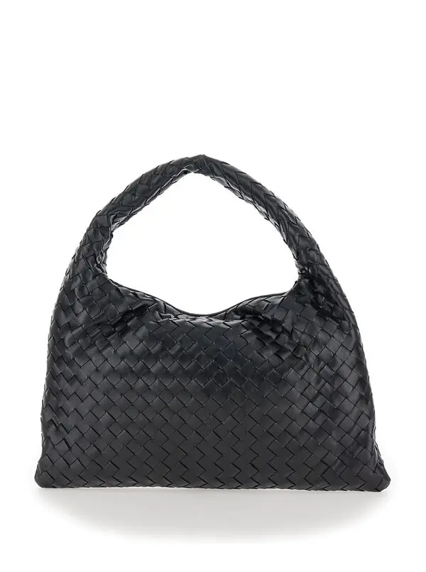 Bottega Veneta Hop Piccola' Shoulder Bag - Black