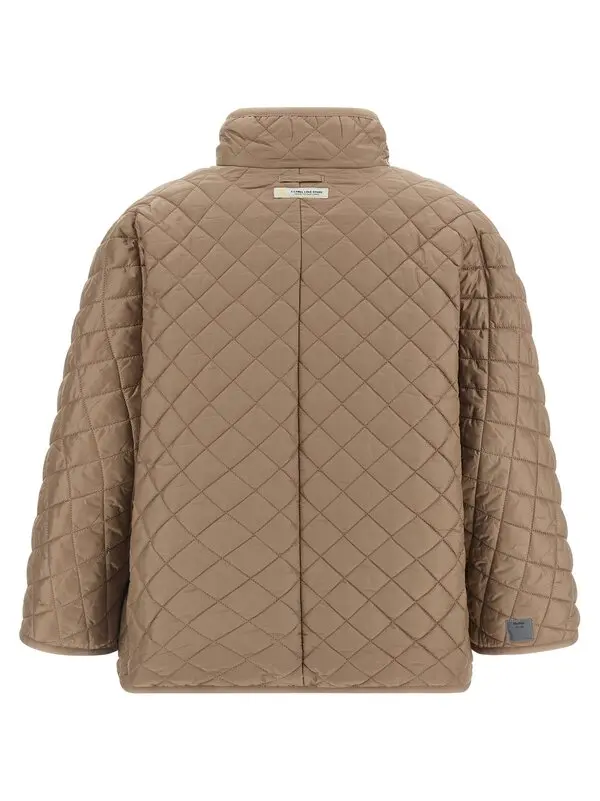 Max Mara Delfina Reversible Hooded Cape - Cream