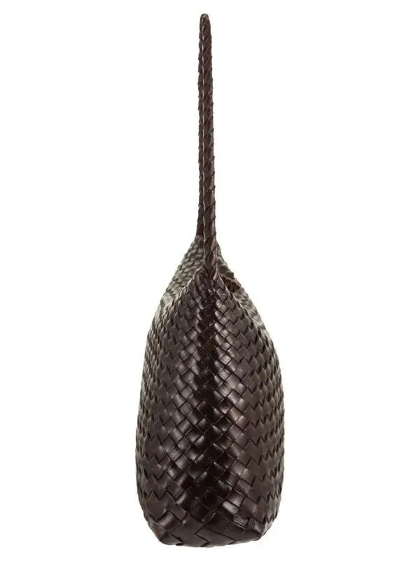 Dragon Diffusion Santa Maria Woven Leather Shoulder Bag
