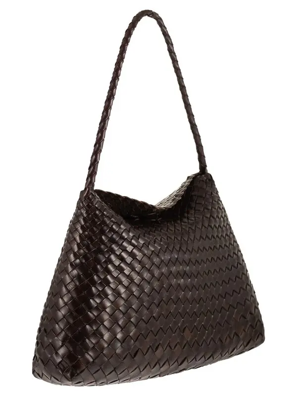 Dragon Diffusion Santa Maria Woven Leather Shoulder Bag