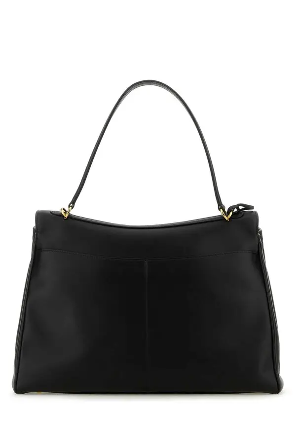 Balenciaga Rodeo Leather Handbag - Black