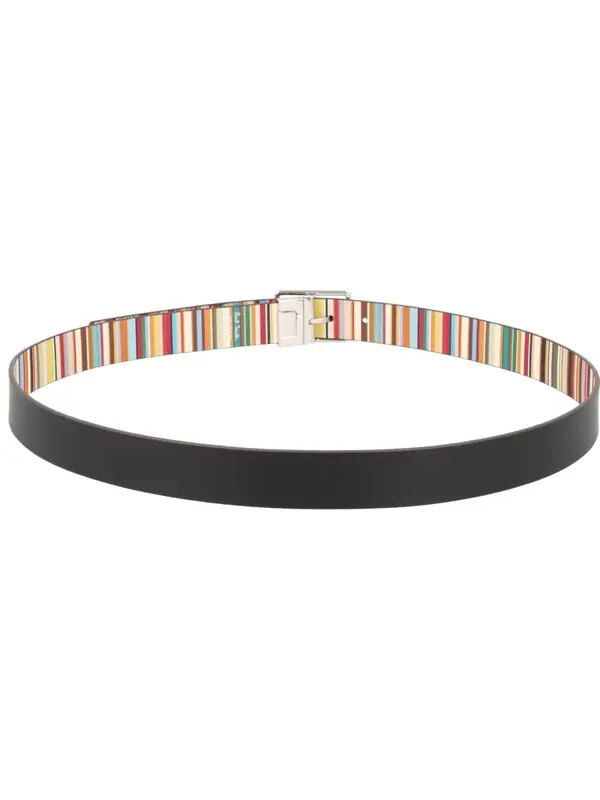 Paul Smith Signature Stripe Leather Belt