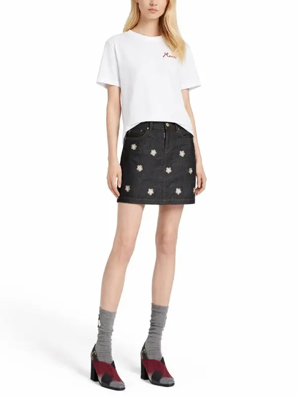 Marni Embroidered Logo T-shirt