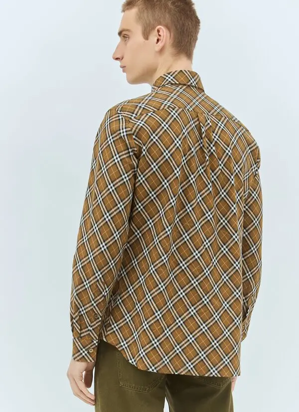 Burberry Check Cotton Shirt
