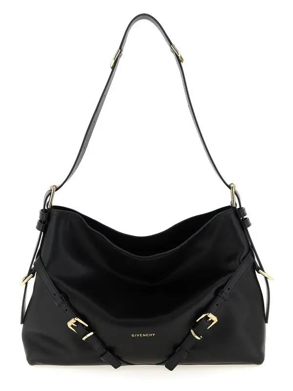 Givenchy Voyou Medium Shoulder Bag - Black