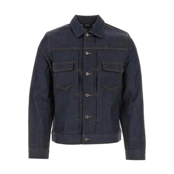 A.p.c. Indigo Denim Jacket - Blue
