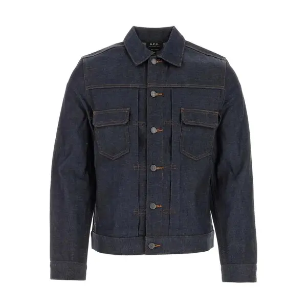 A.p.c. Indigo Denim Jacket - Blue