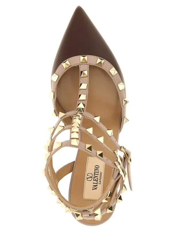 Valentino Garavani Rockstud Nappa Pumps - Multicolor