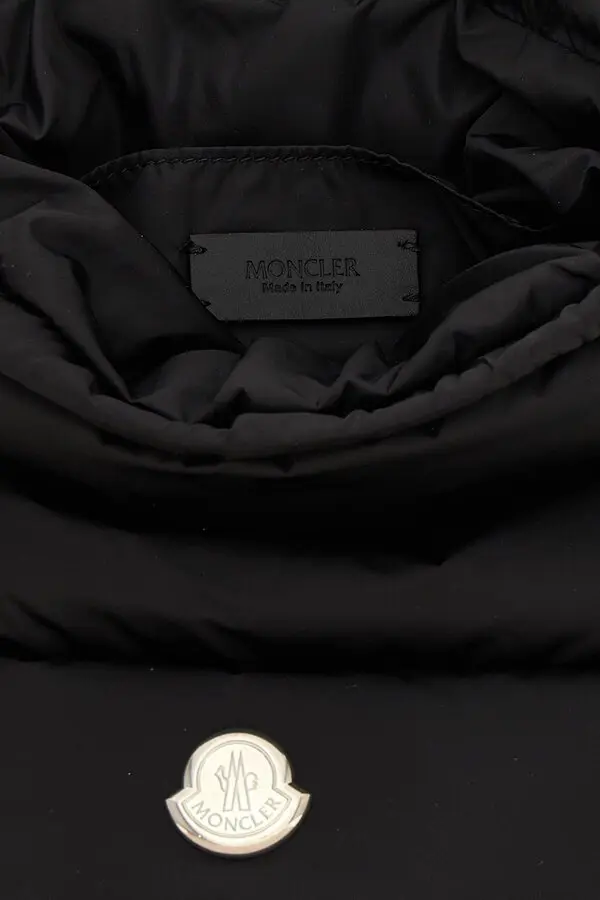 Moncler Caradoc Quilted Nylon Bucket Bag - Black