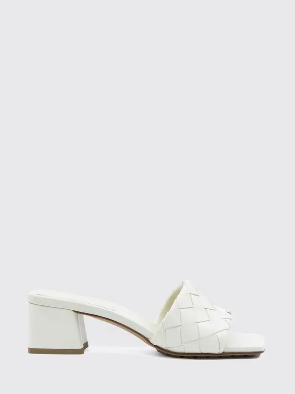 Bottega Veneta Heeled Sandal - White