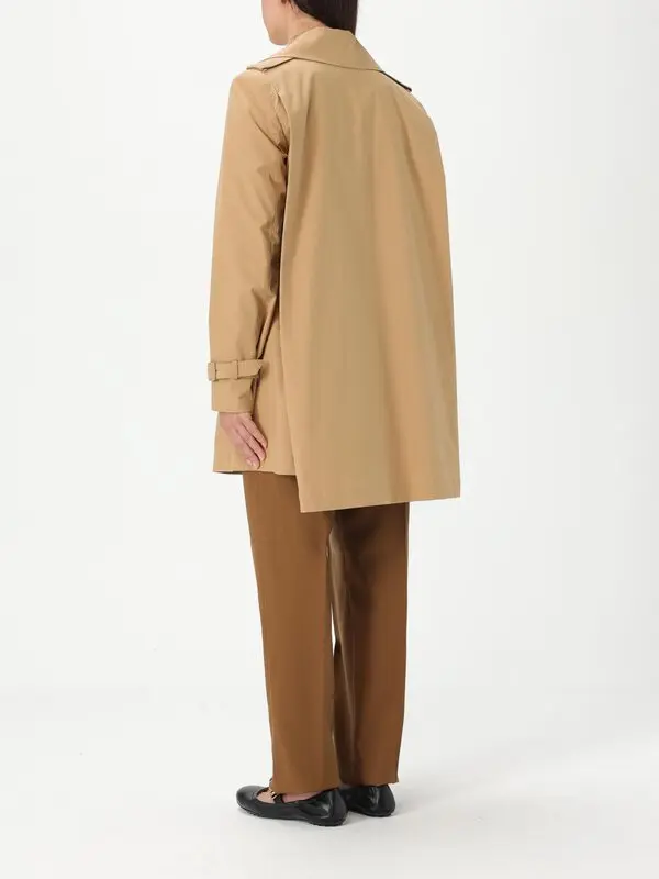 Max Mara Leather Belted Jacket - Brown