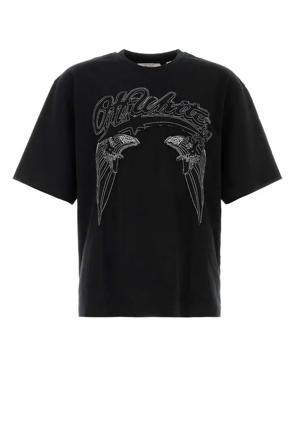 Off-White Cotton Oversize T-shirt