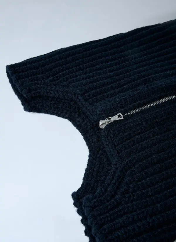 Dries Van Noten Zip-up Scarf - Black