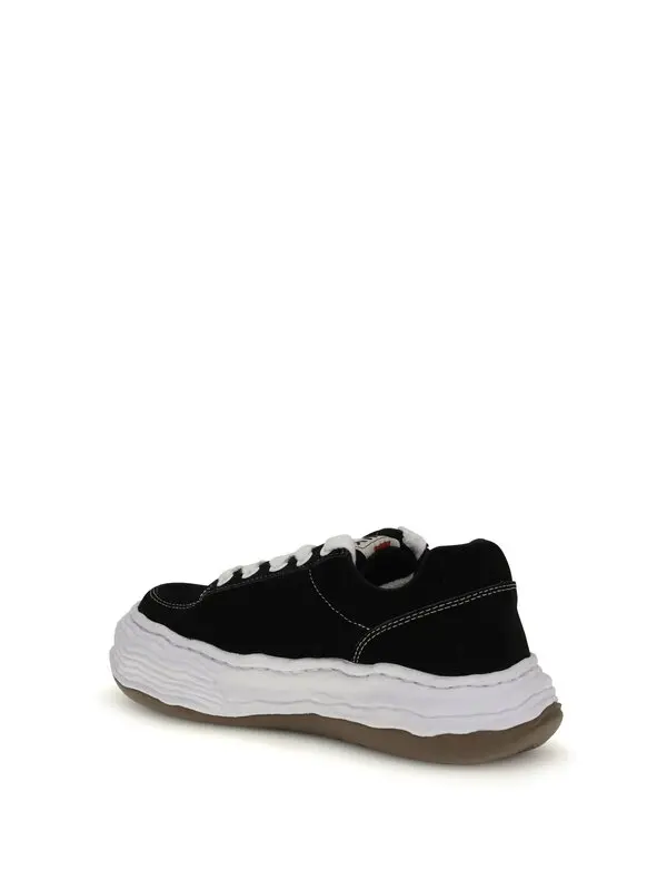 Mihara Yasuhiro Oliver Lace-up Sneakers - Black