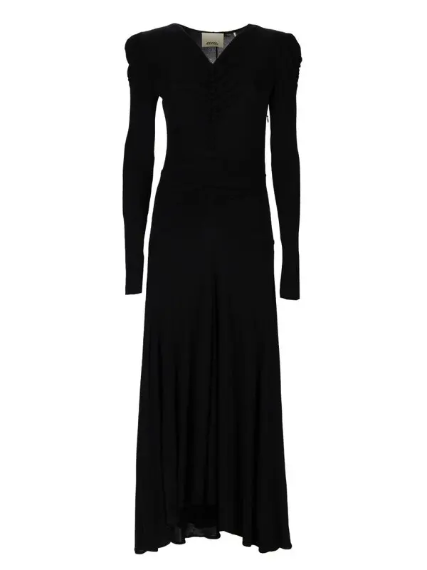 Isabel Marant Étoile Nejma Long Dress - Black
