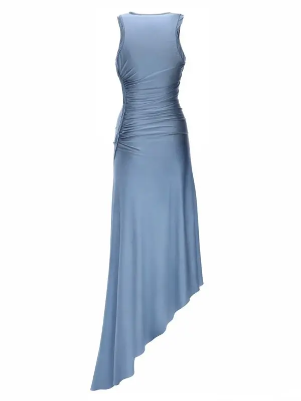Victoria Beckham Woven And Draped Dress