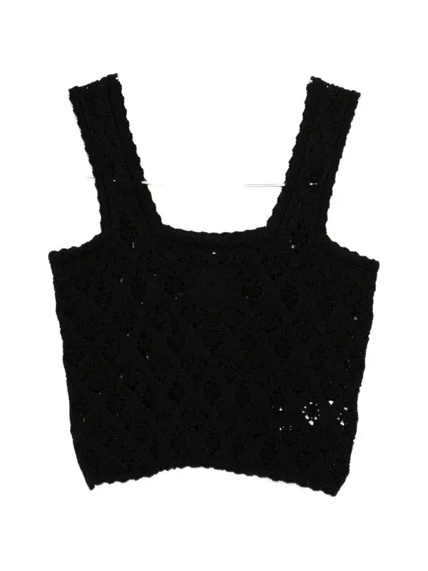 Celine Pointelle Cotton Top
